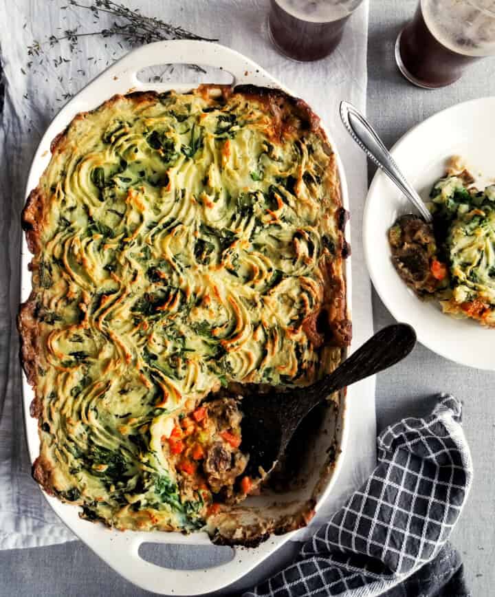 Colcannon & Stout Shepherd's Pie - Crumbs & Caramel