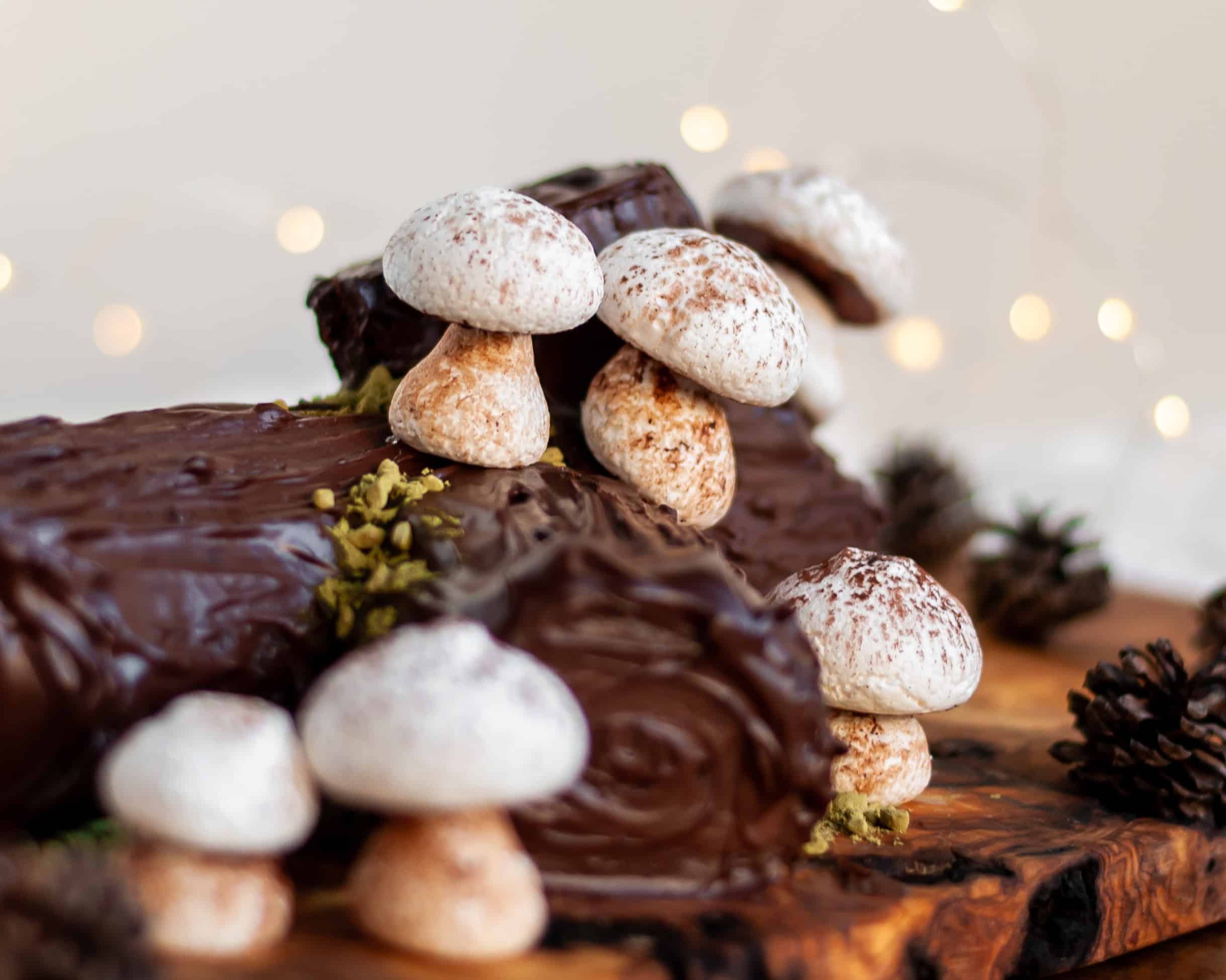 Vegan Mushroom Meringues - Crumbs & Caramel