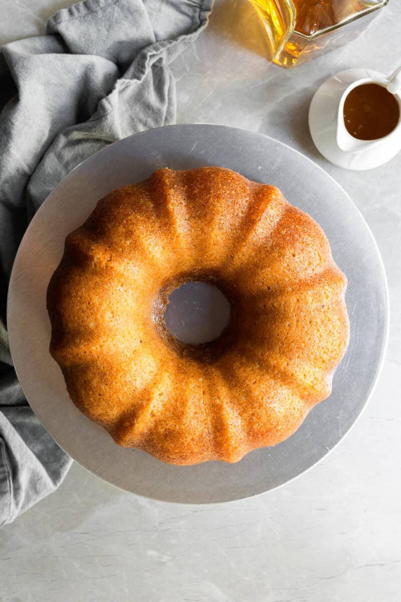 Vegan Rum Cake - Just Like the 1970's Classic! - Crumbs & Caramel