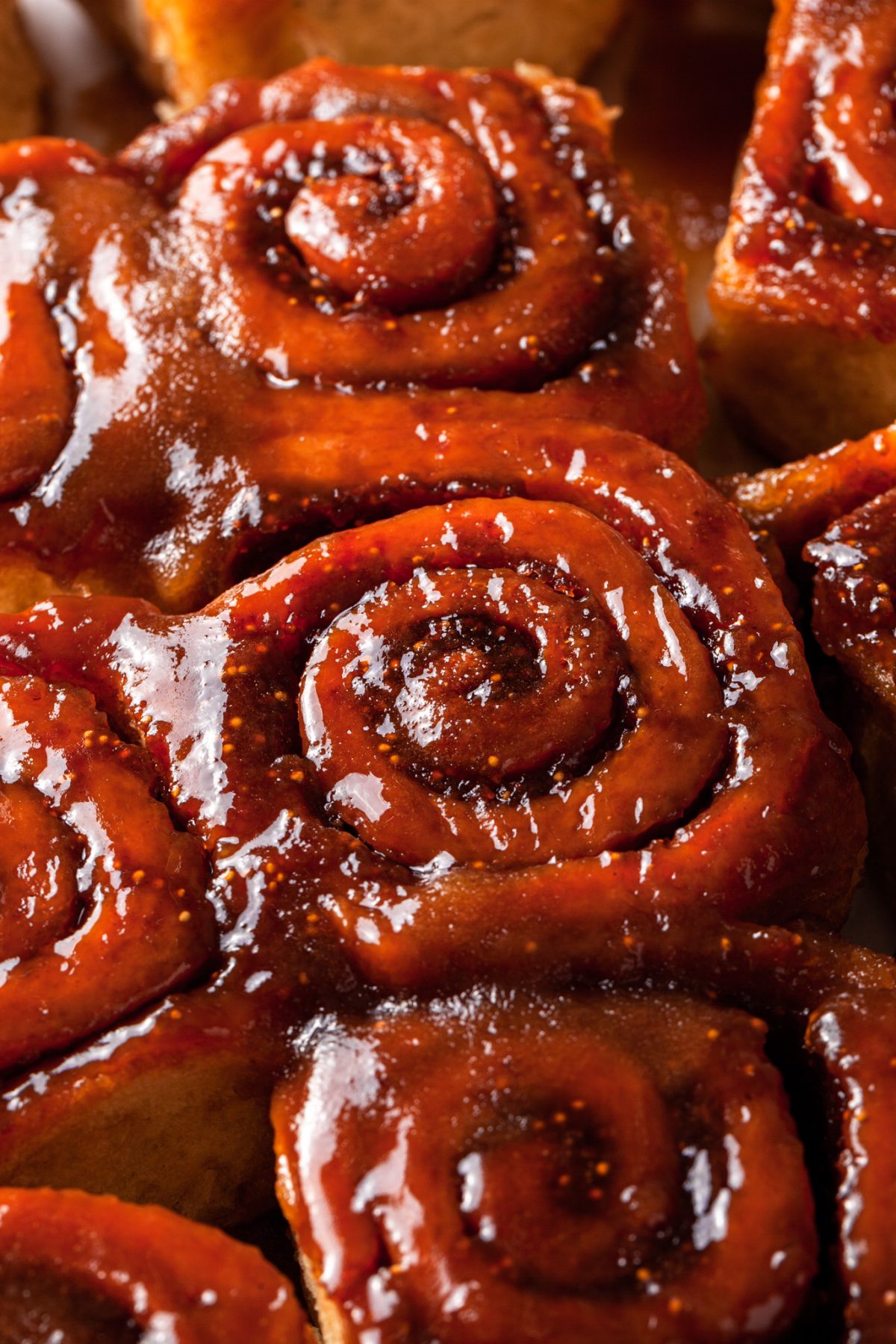 Fig Sticky Buns - Crumbs & Caramel