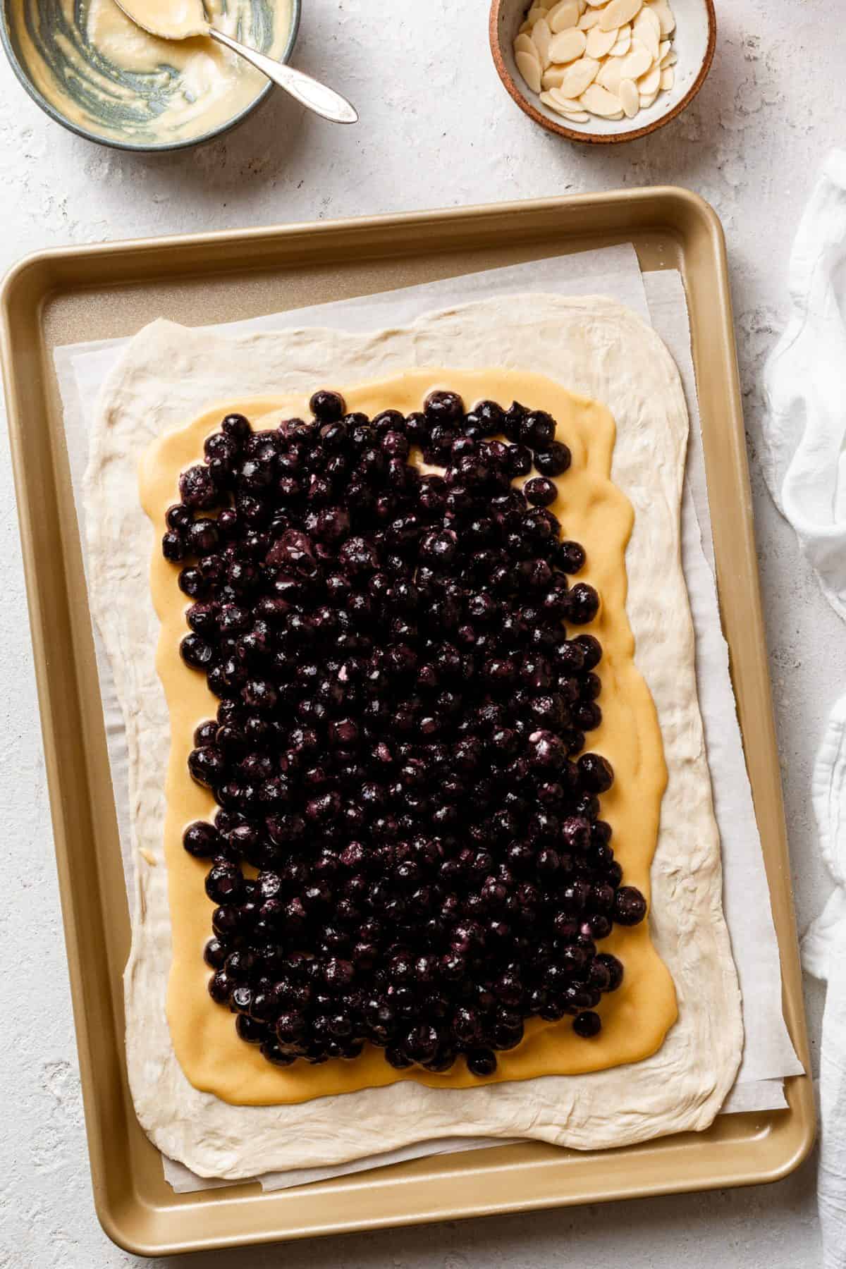 Easy Blueberry Almond Tart (Vegan) - Crumbs & Caramel