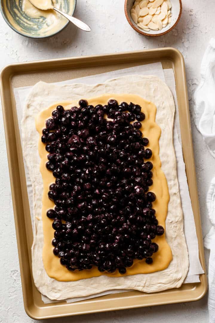 Easy Blueberry Almond Tart (Vegan) - Crumbs & Caramel